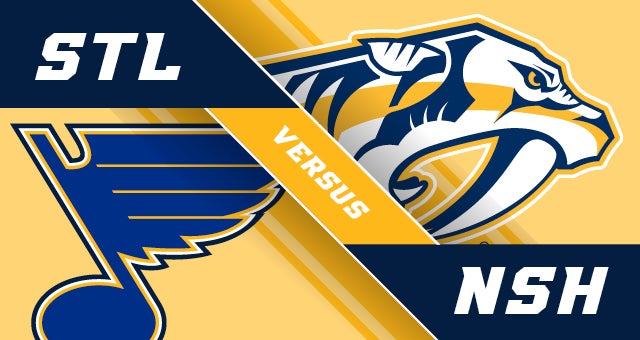Nashville Predators Vs St Louis Blues Bridgestone Arena