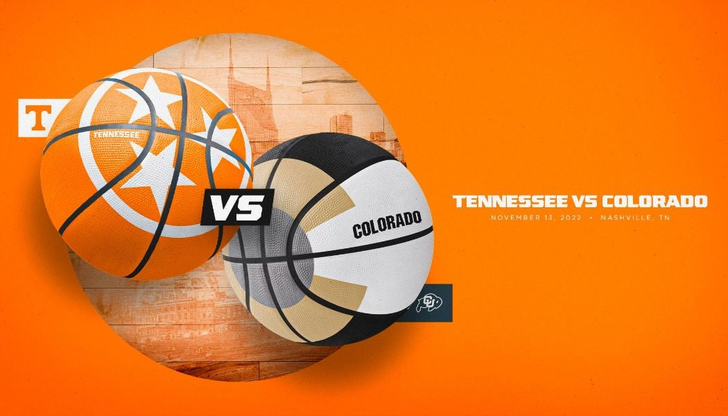 Tennessee Volunteers vs. Colorado Buffaloes Men's Basketball ...